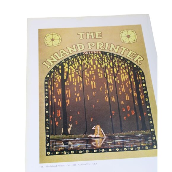 Art | 1916 The Inland Printer Magazine Cover Print 91932 Vintage Repro ...